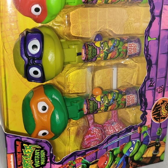 Flix | Other | Teenage Mutant Ninja Turtles Set Of 4 Pop Ups | Poshmark